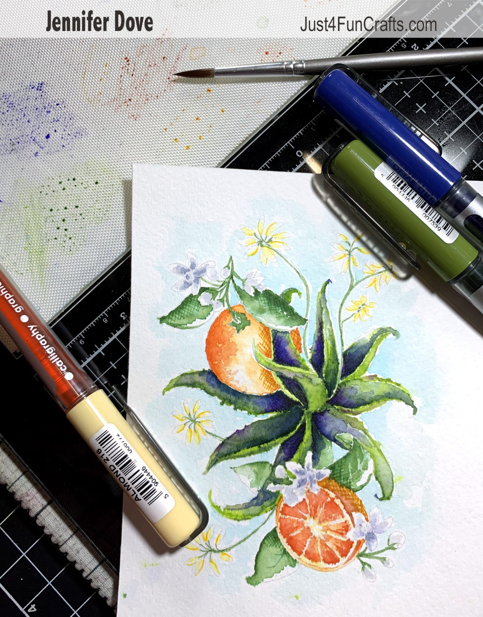 Citrus Smiles – Just4FunCrafts
