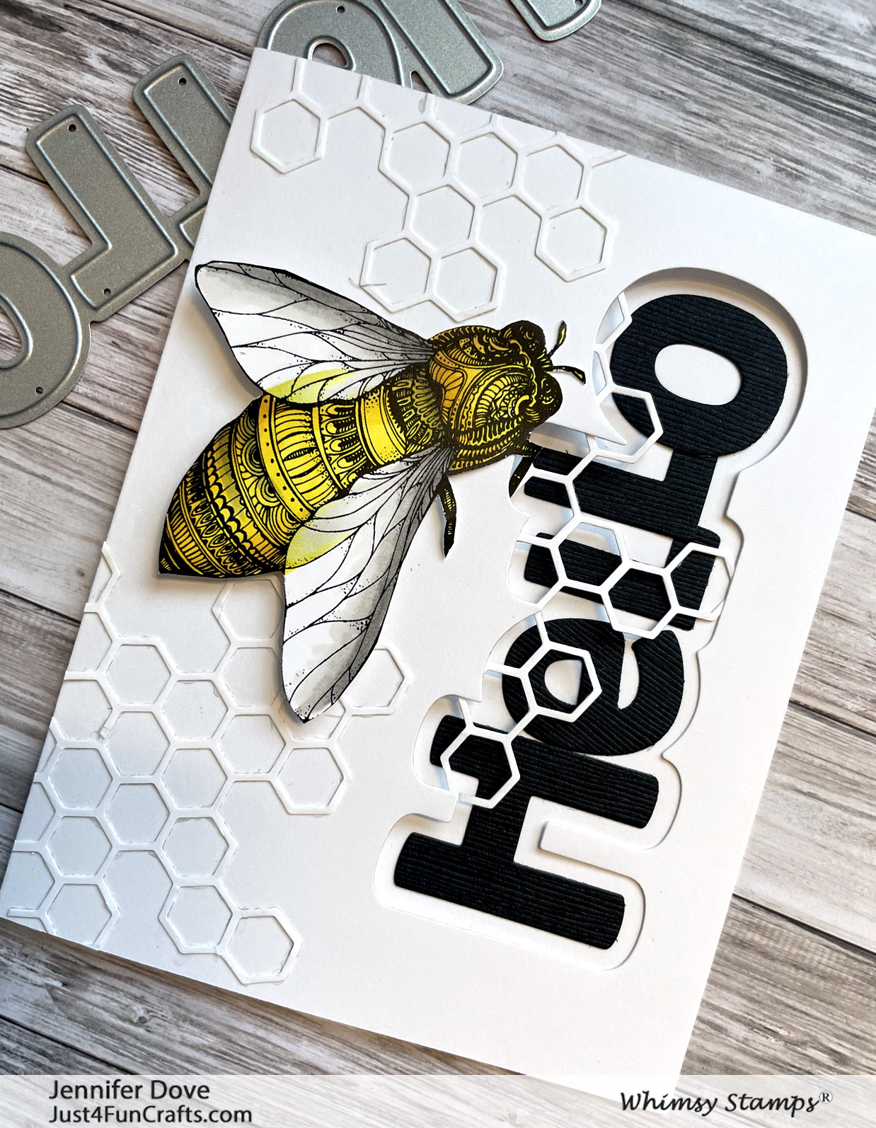 Hello Bee – Just4FunCrafts