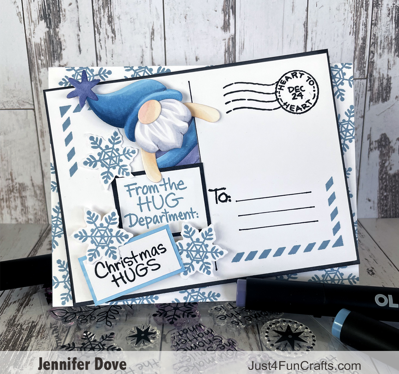 From The Hug Department – Just4FunCrafts