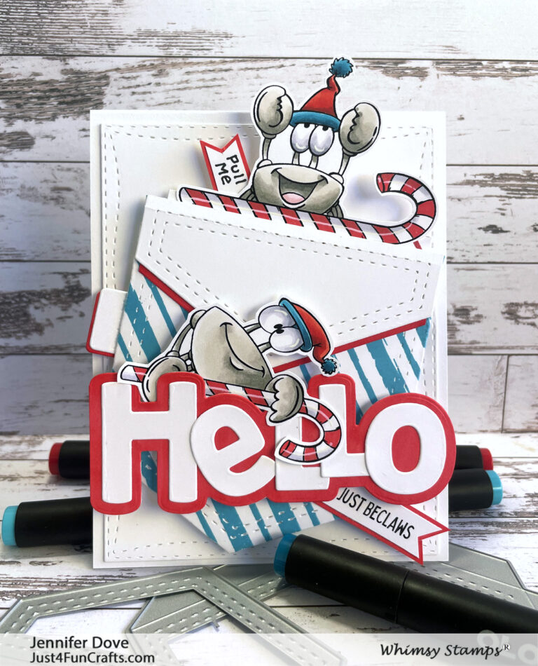 Santa Claws is Here – Just4FunCrafts