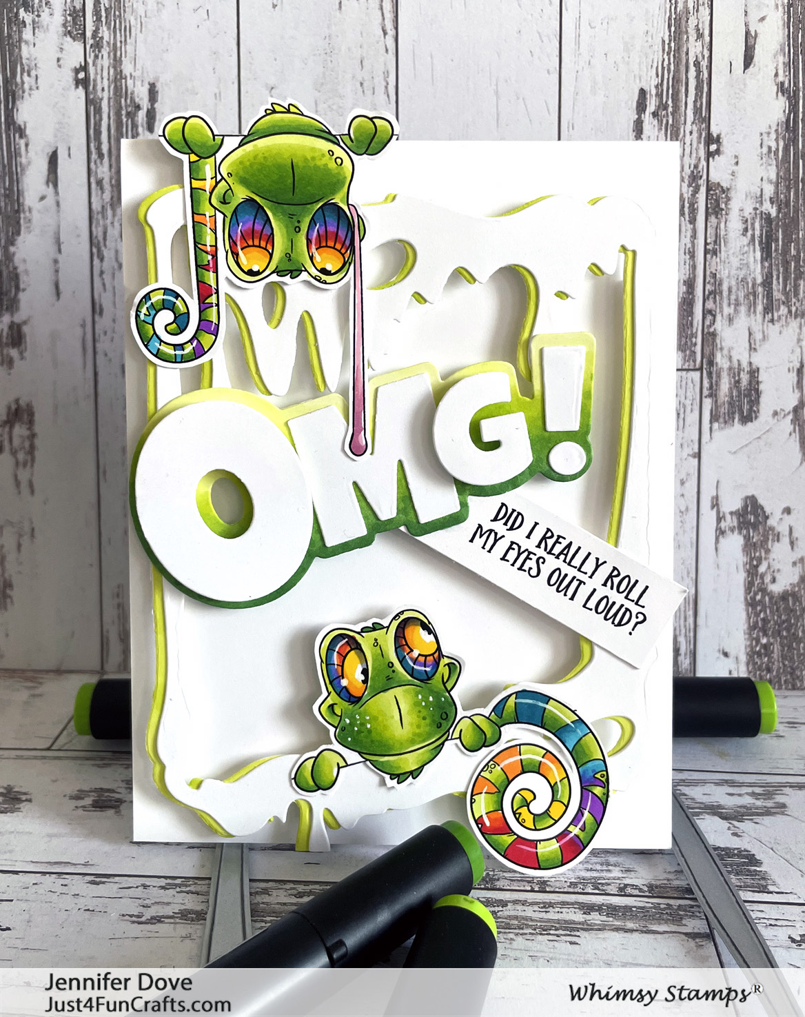 OMG! Eye Roll – Just4FunCrafts