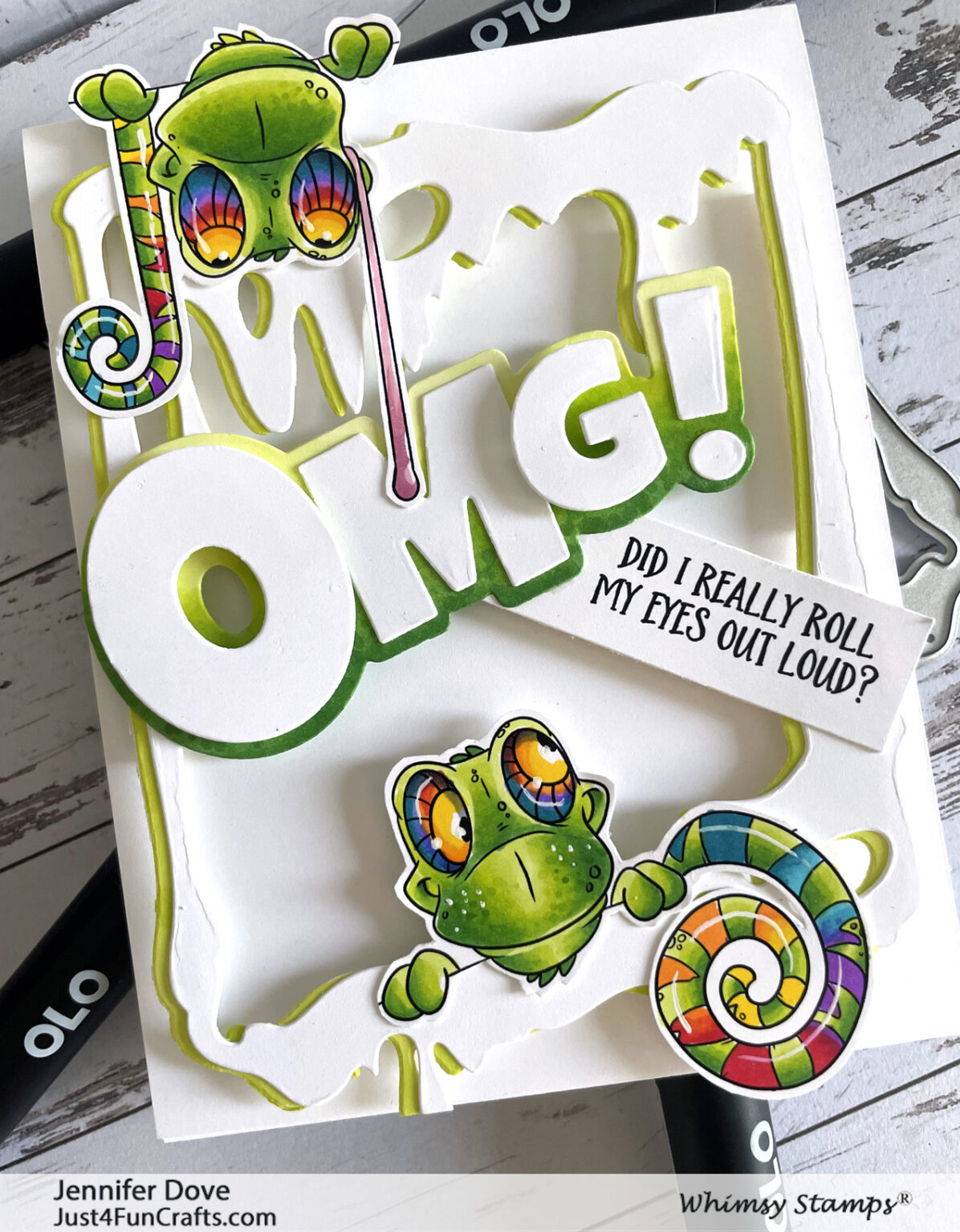 OMG! Eye Roll – Just4FunCrafts