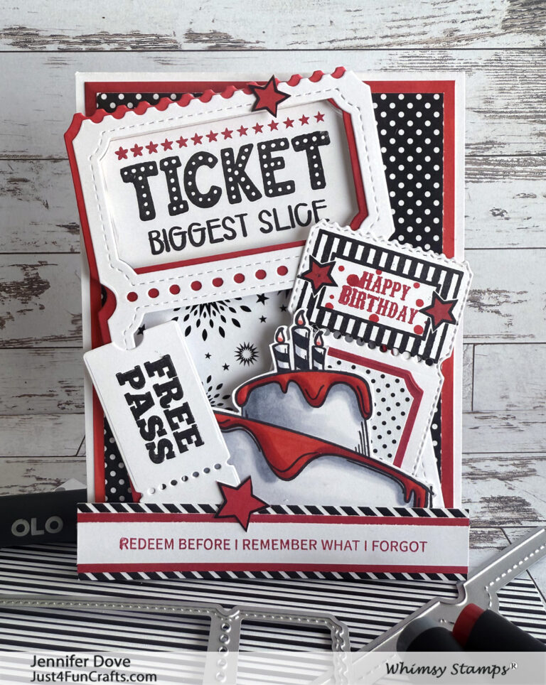 That’s The Ticket! – Just4FunCrafts